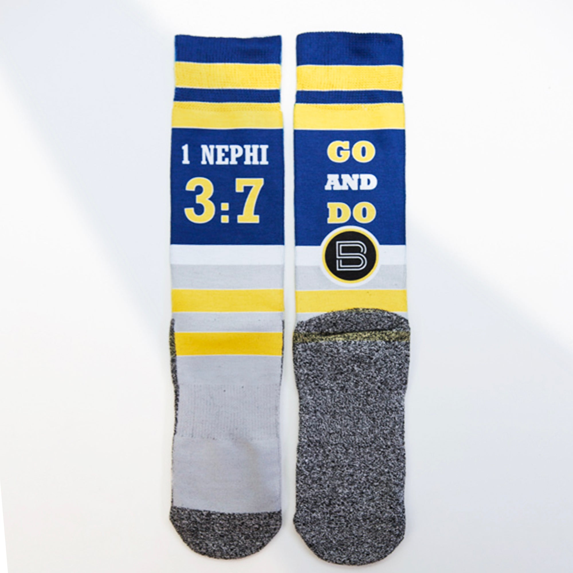 "The Go and Do's" B.O.M.Socks | Book of Mormon Themed Socks
