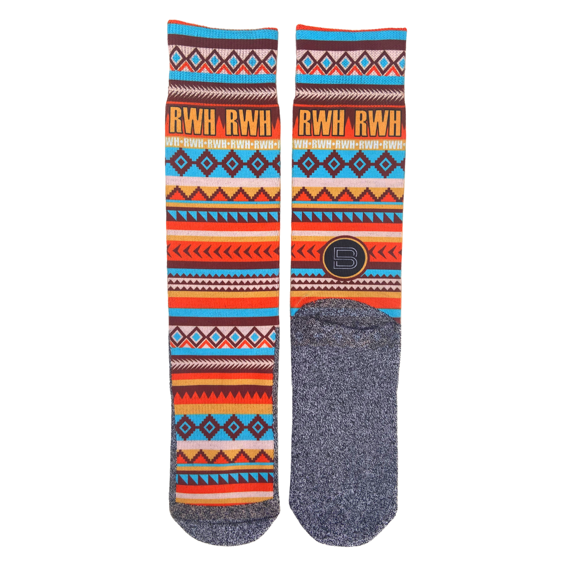 "Return With Honor: Bold Edition" B.O.M.Socks | Book of Mormon Themed Socks