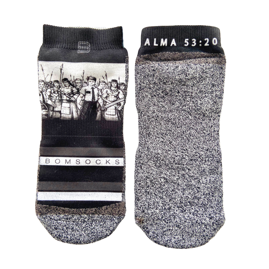 "The Stripling Warriors" B.O.M.Socks | Book of Mormon Themed Socks